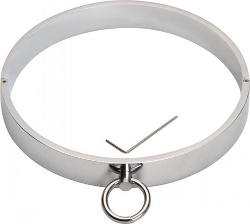 Stainless Steel Handcuffs Ankle Cuffs Manacles&Leg-irons Bondage Kit ...