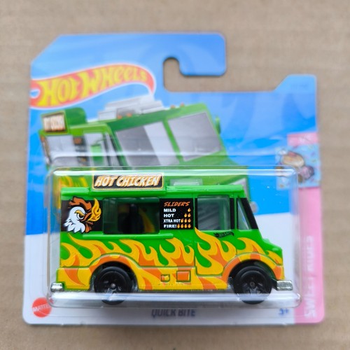 Hot Wheels SHORT CARD 2023 HW SWEET RIDES QUICK BITE GREEN 3/5 | eBay UK