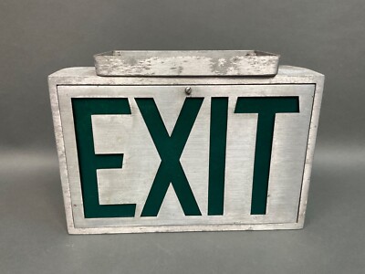 Exit Signs - Vintage Exit Light