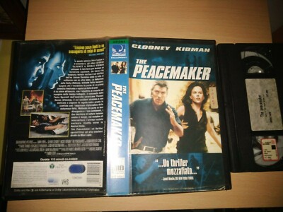 The Peacemaker Vhs Ex - Nolo George Clooney Nicole Kidman Univideo | eBay