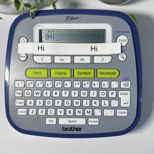 Brother PT-D200 P-Touch Label Maker – Works Great! Battery Operated, No ...