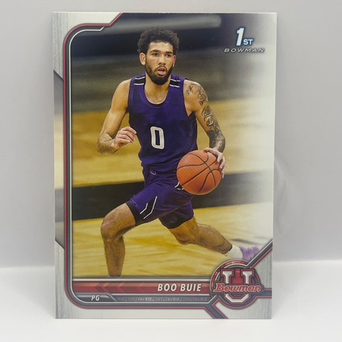 2021-22 Topps Bowman University Basketball Boo Buie 1st Paper #58 | eBay