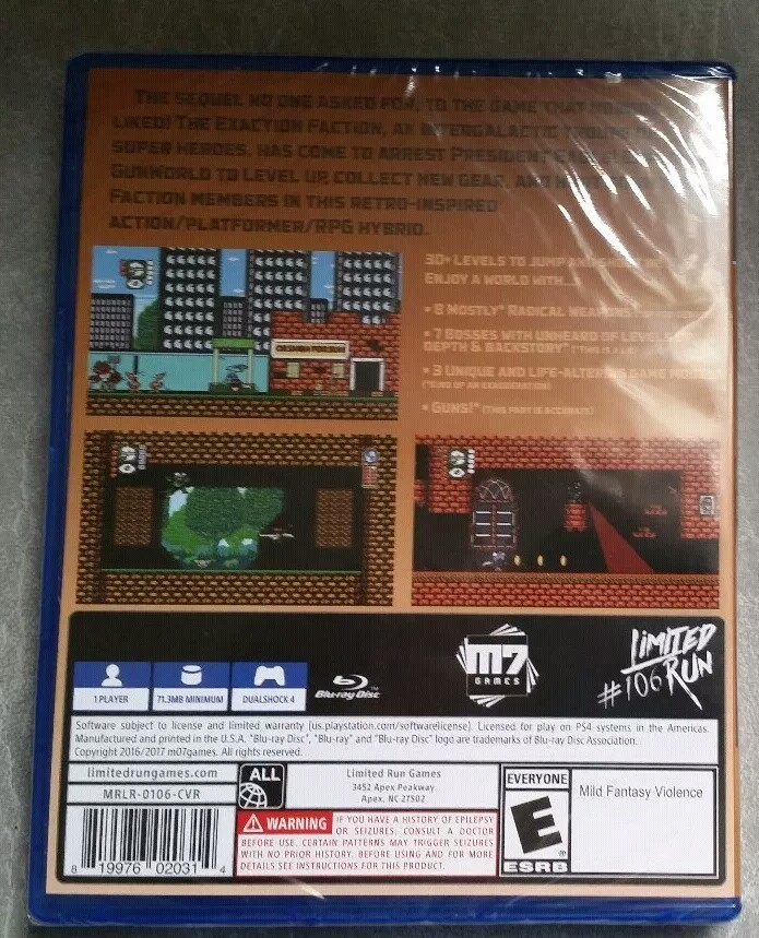 Super GunWorld 2 (Sony Playstation 4 PS4) LR #65 Limited Run Games. | eBay