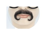 Hand Made Swiss Lace Mustache Human Hair Mustache Long Beard for Men's ...