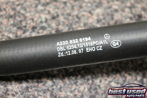 2003 MERCEDES BENZ CL 500 RUBBER HOSE 220 832 01 94 OEM CL500 | eBay