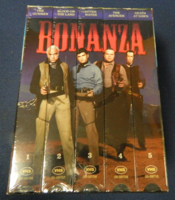 Bonanza Collector Series 5 Pack VHS Good Times Home Video | eBay