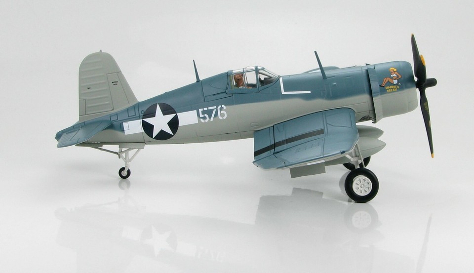 Hobby Master 1/48 F4U-1 Corsair "Marine's Dream", USMC VMF-214,Lt ...