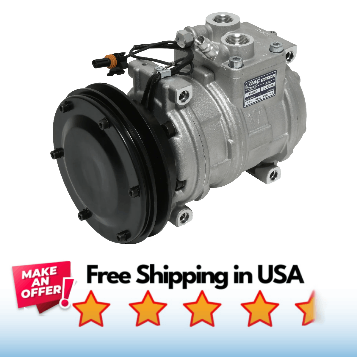Compressor A/C Fit JOHN DEERE 3400, JOHN DEERE 8570 RE46657 | eBay