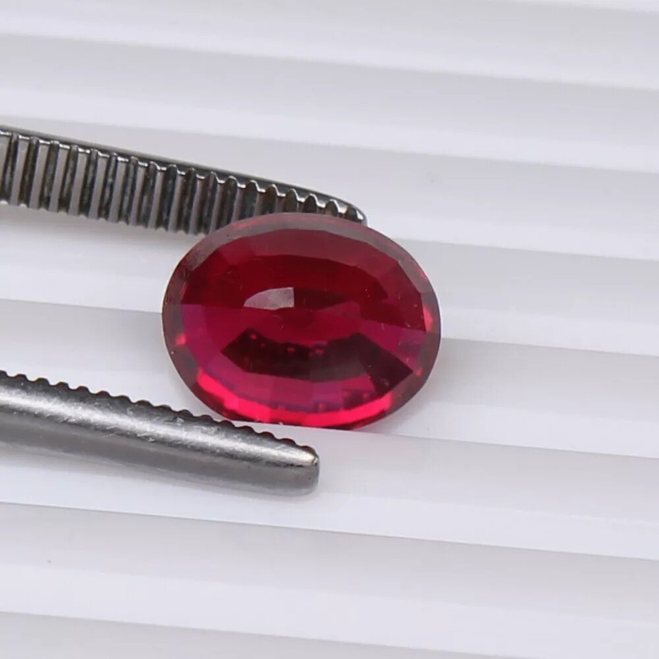 Red Ruby Blood 5.45 Ct. Oval Cut Mozambique Precious Loose Gemstone | eBay