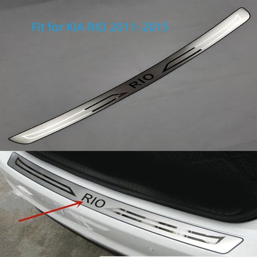 Car Rear Bumper Protector Trunk Sill Cover For KIA RIO 2011-2015 | eBay ...