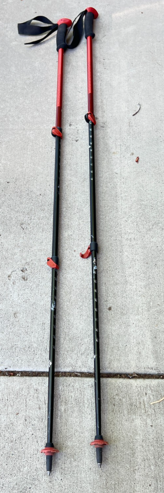 Set of Black Diamond Trail Sport Flicklock Trekking poles 100-140CM ...