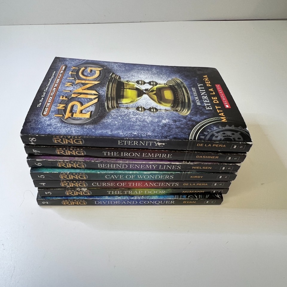 Infinity Ring Series Lot of 2-8 - Paperback - Dashner Ryan McMann Kirby ...