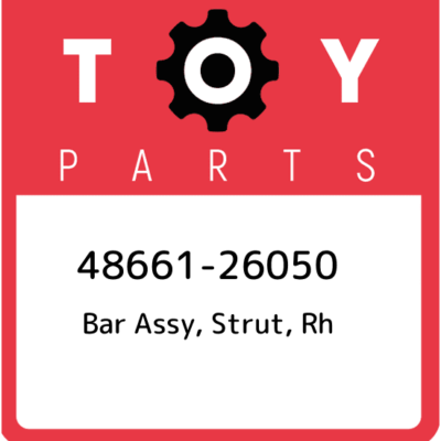 48661-26050 Toyota Bar assy, strut, rh 4866126050, New Genuine OEM Part ...