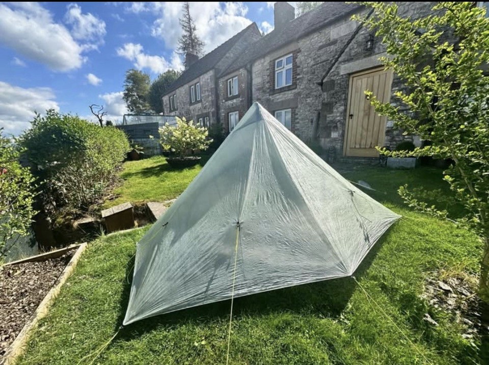 Zpacks Plex Solo 1P UL DCF Lite Tent Spruce Green 360g Little Use | eBay UK