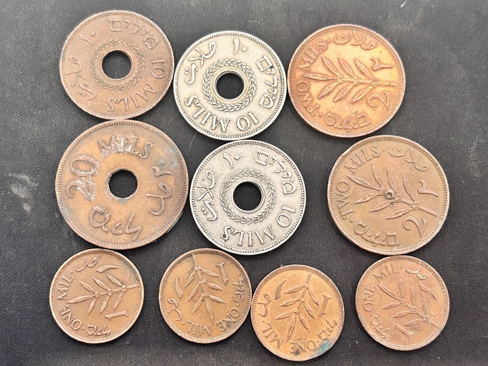 Mixed lot of Palestine coins lot 529 | eBay