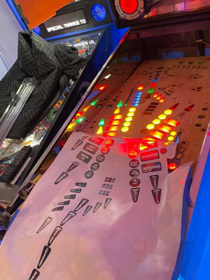 Williams TERMINATOR 2 Pinball Machine Playfield Overlay | eBay