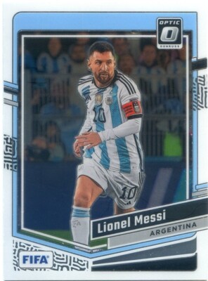 2023-24 Panini Donruss Soccer FIFA LIONEL MESSI #1 OPTIC BASE CARD ...