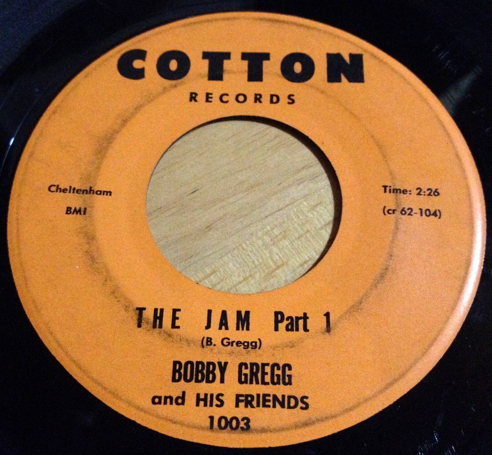 Bobby Gregg And His Friends 45 The Jam Part 1 / The Jam Part 2 | eBay