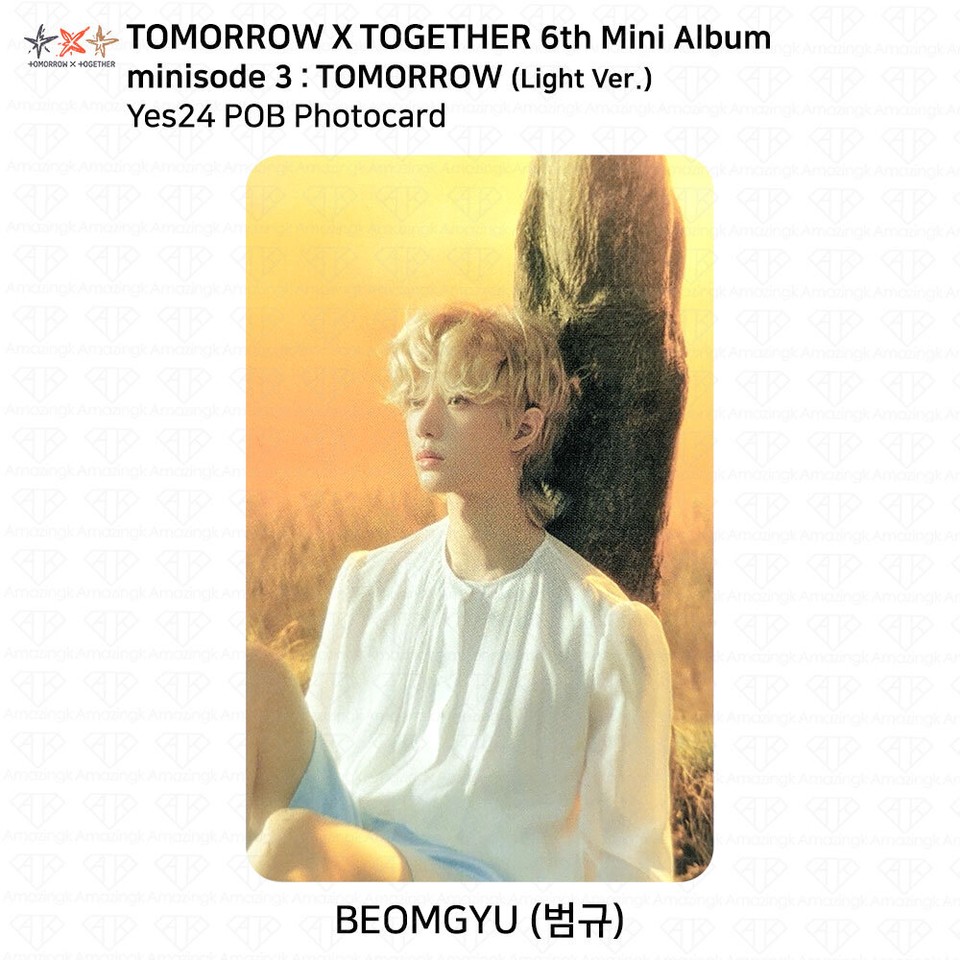 TXT 6th Mini Album Minisode 3:Tomorrow POB Photocard Complete Set KPOP ...