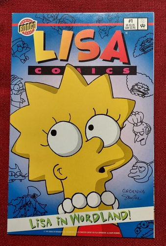 1995 LISA COMICS A BONGO ONE SHOT VF/NM | eBay