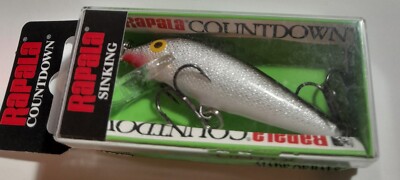 Rapala Countdown CD07 S Silver Sinking Fishing Lure | eBay Australia