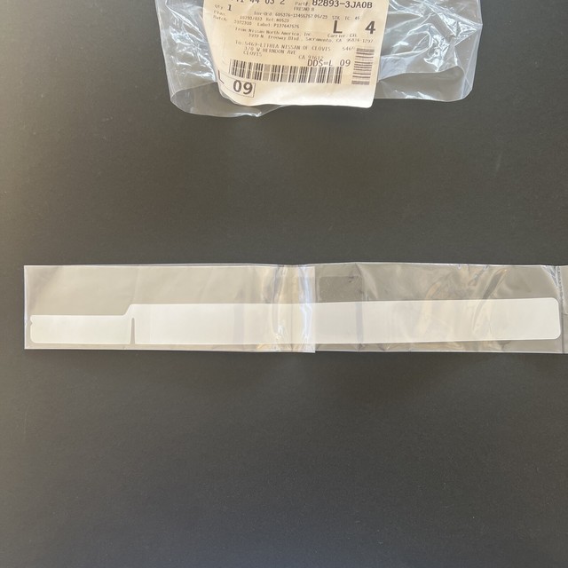 Nissan OEM Rear Door Protector Left 828933JA0B for sale online | eBay