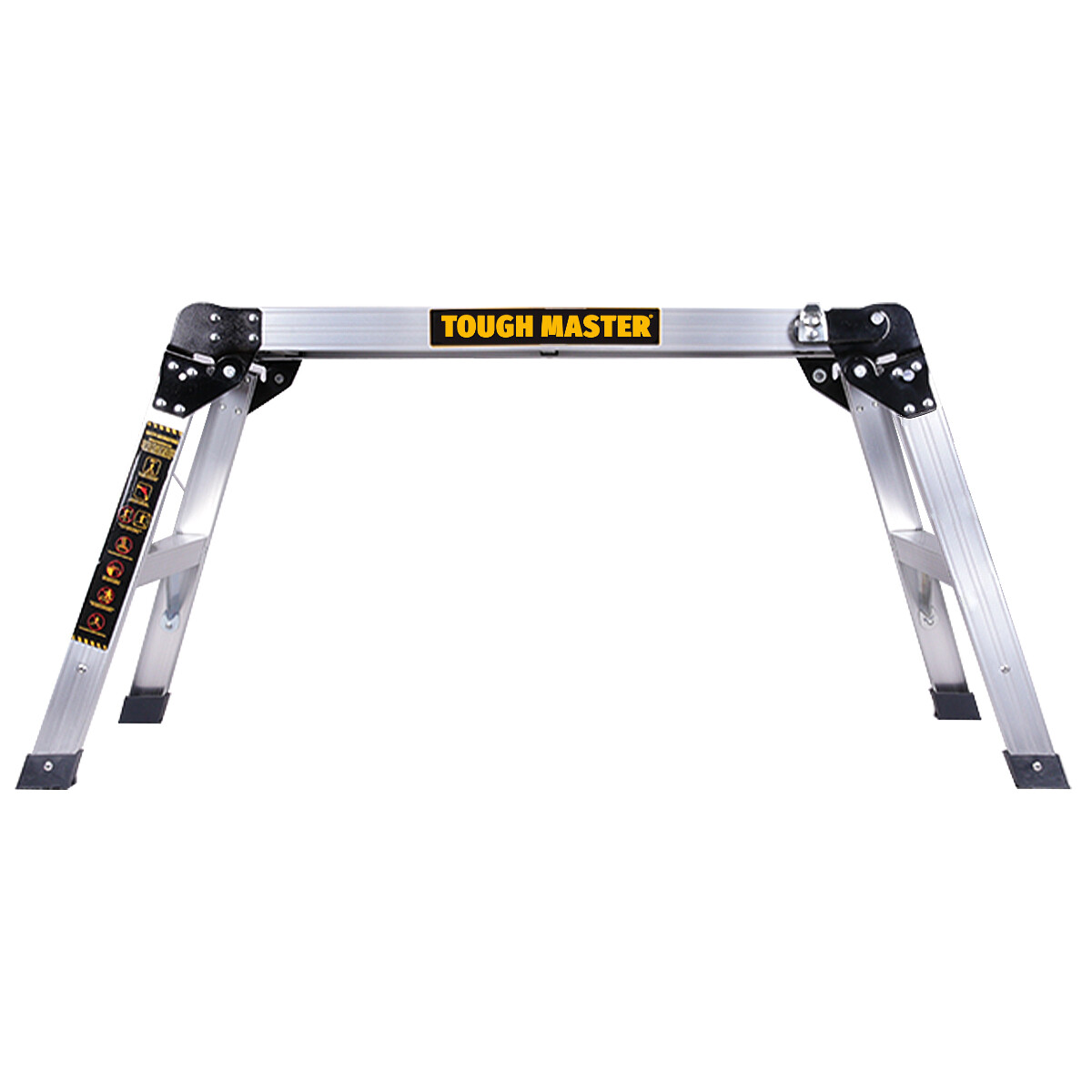 Aluminium Hop up Step Ladder Odd Job Folding Stool Platform Work Bench ...