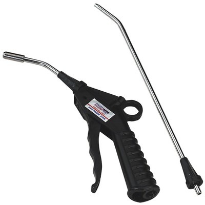 Sealey SA914 Air Blow Dust Gun with Safety Nozzle & 2 Extensions 1/4 ...