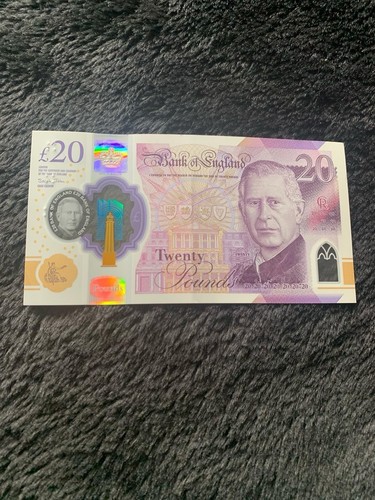 EH01 King Charles 20 Pound Note Low Serial Number Rare | eBay UK