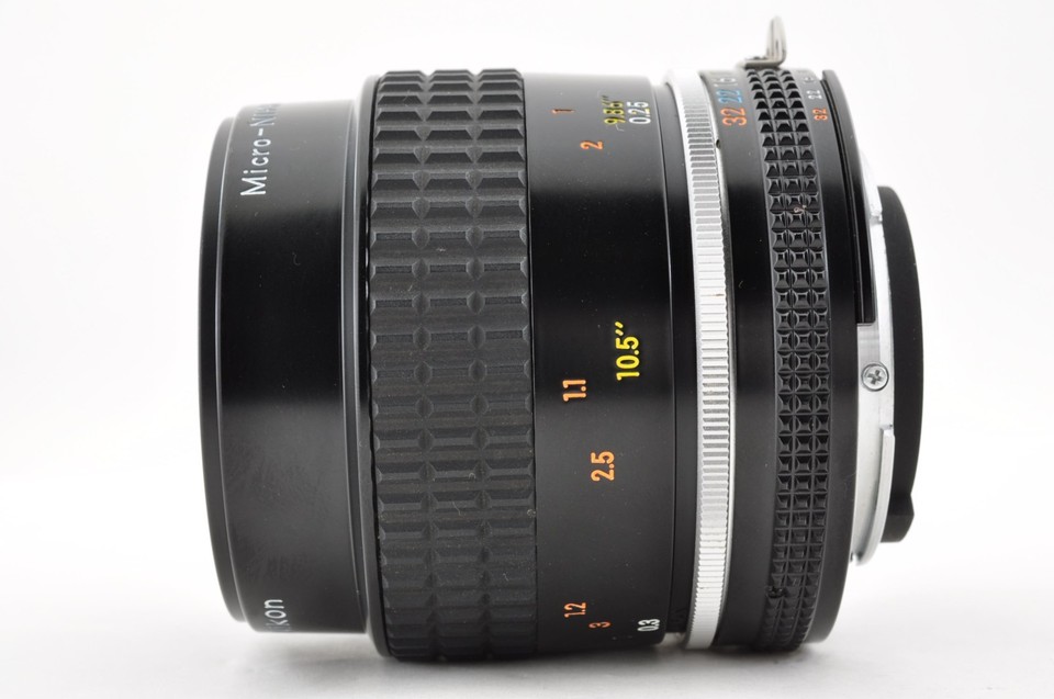 [Mint] NIKON Ai-S Micro-NIKKOR 55mm f/2.8 MF Macro Lens with Box&Manual ...