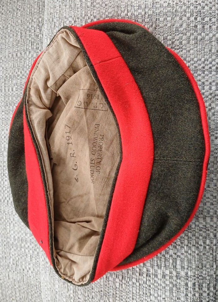 WW1 German Pork Pie Mutze cap Dated 1916 Pinewood Studios Wool Felt ...