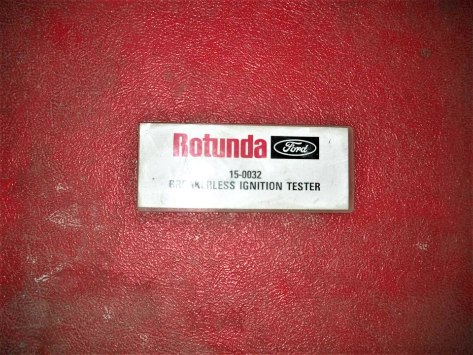 Ford Rotunda Breakerless Ignition Tester 15-0032 | eBay