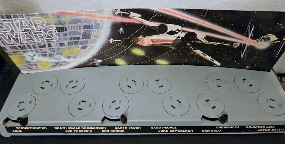 Original - First 12 Star Wars Action Figures from 1977 w/ Mail Away ...