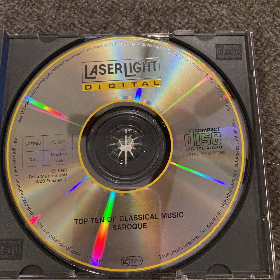 Top 10 of Classical Music Baroque, LaserLight #15 640, Music CD | eBay