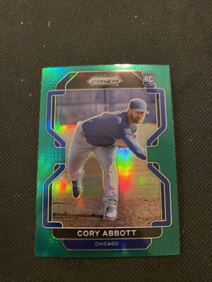 2022 Panini Prizm Cory Abbott Rookie Green Prizm #181 Chicago Cubs | eBay