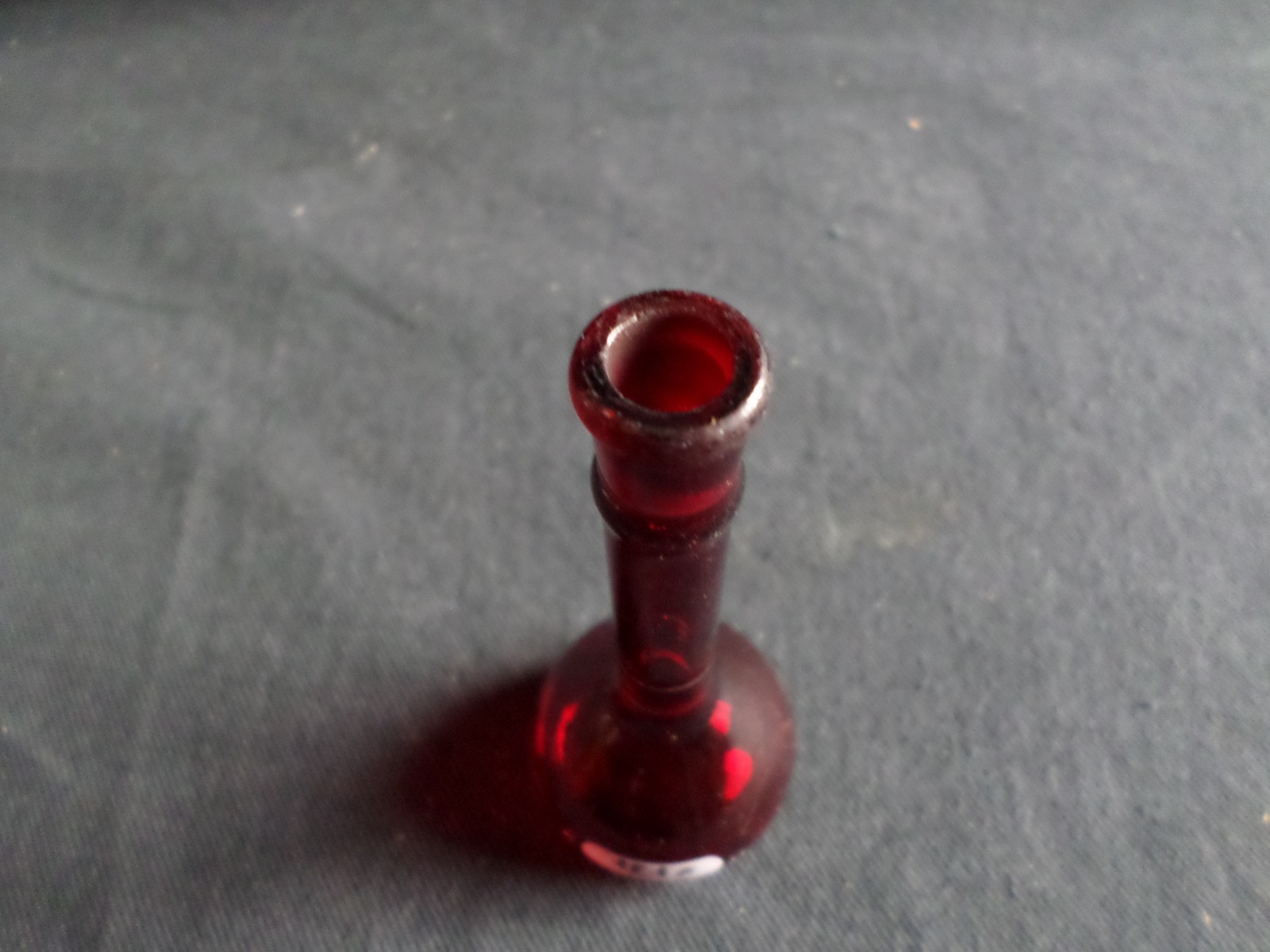 PYREX Glass Red Low Actinic Class A 25mL ±0.02 Volumetric Flask Chipped ...