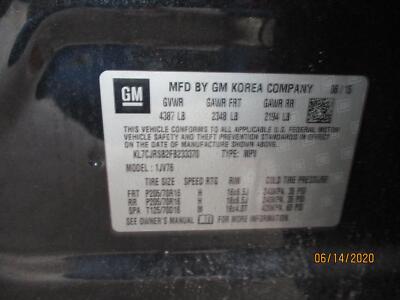 Used Transfer Case Assembly fits: 2015 Chevrolet Trax Grade B | eBay