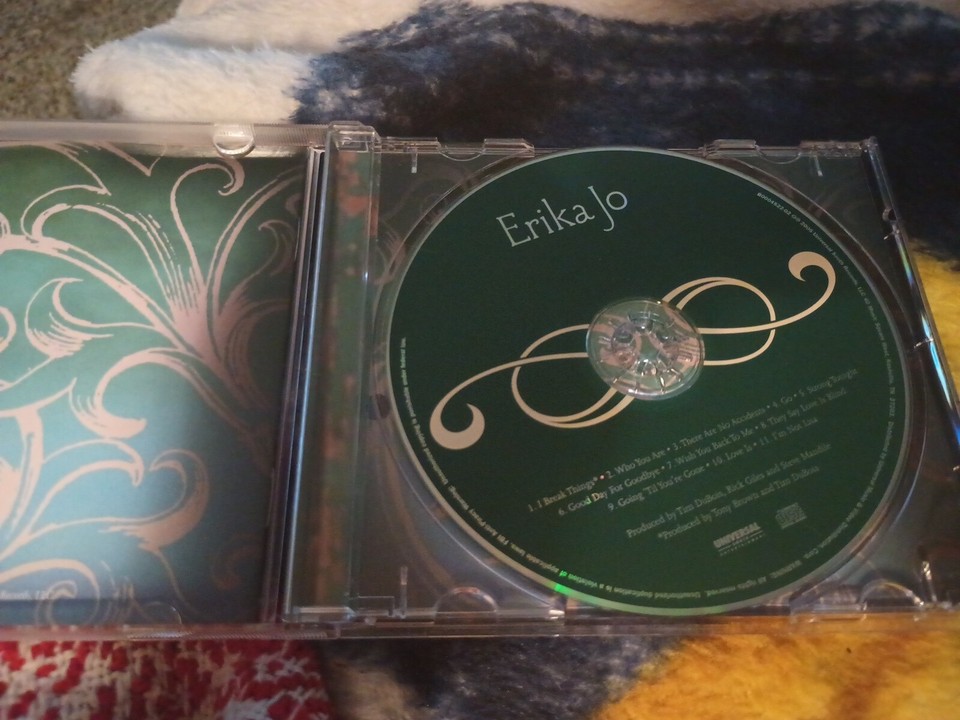 Erika Jo by Erika Jo (CD, Jun-2005, Universal South Records) PROMO Like ...