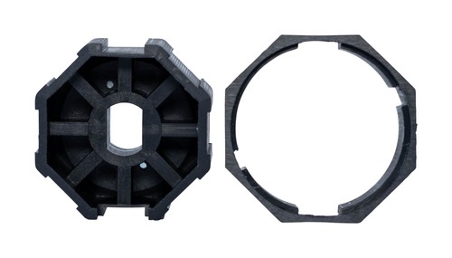 ROMOTEC Rohrmotor Rolladenmotor Adapter Set SW50 Achtkantwelle ...