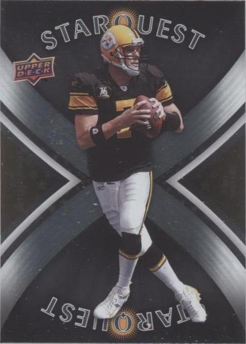 2008 Upper Deck - Starquest Ben Roethlisberger #SQ4 Silver Board for ...
