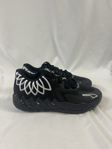 PUMA MB1 MB.01 Lo Low Team Color Black White LaMelo Ball 377368-12 Mens ...