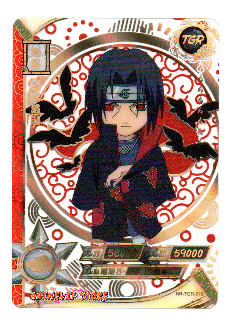 Itachi Uchiha | NR-TGR-018 | Card/Carte Naruto Kayou Collection | eBay