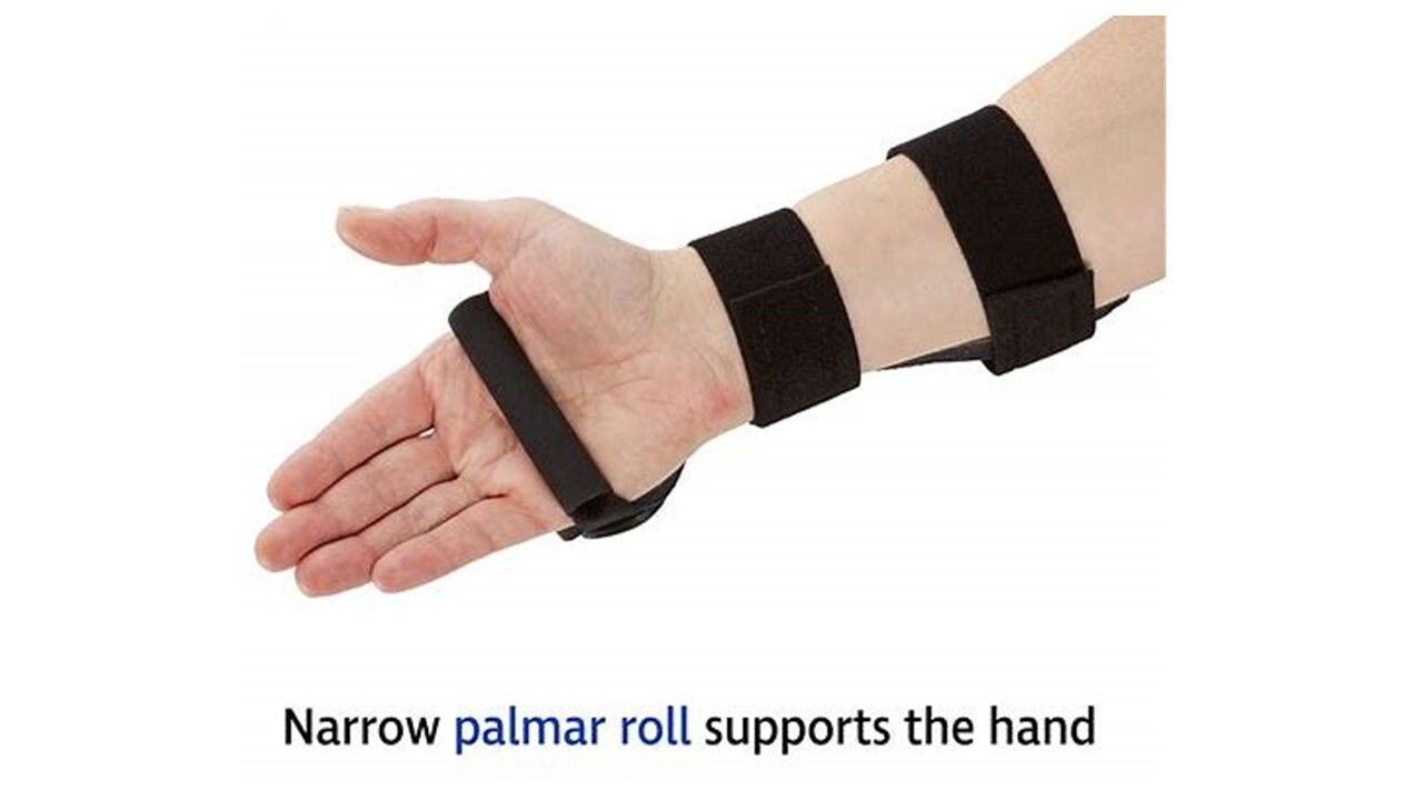 Dorsal Hand Brace SOFT CTS Splint Wrist Brace, Adjustable Carpal Tunnel ...