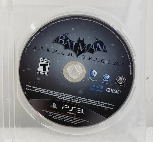 Batman: Arkham Origins (Sony PlayStation 3 PS3, 2013) DISK ONLY ...