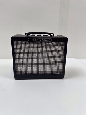 Fender Mini Deluxe MD-20 Travel Portable Electric Guitar Amplifier Amp ...