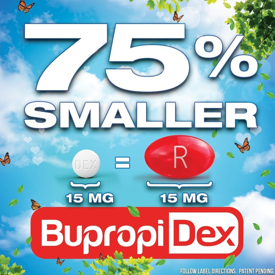 BupropiDex Cough Suppressant Tablet 200 Doses Dextromethorphan HBr 15mg ...