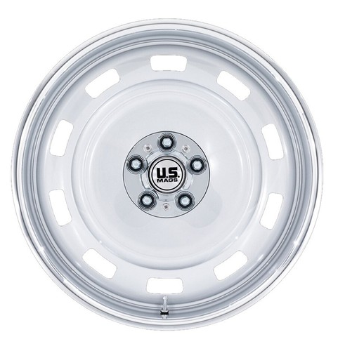 22X9 SCOTTSDALE US MAG WHEELS RIMS C/K1500 STAGGERED RALLY SILVER UC143 ...