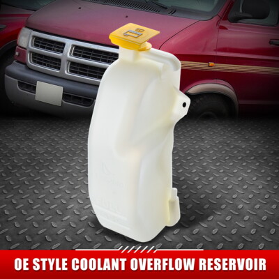 FOR 98-03 DODGE RAM 1500 2500 VAN B1500 B2500 B3500 COOLANT RESERVOIR ...