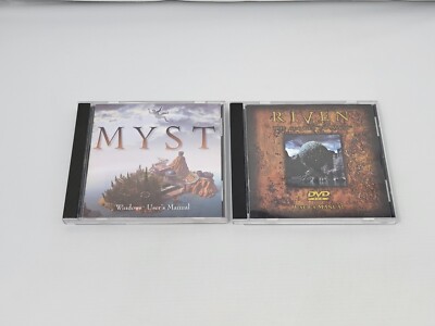 Myst & Riven: The Sequel to Myst Windows/Mac 1998 Broderbund PC Games ...