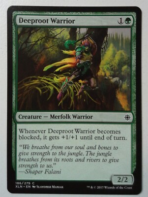 Deeproot Warrior *PLAYSET* Magic MtG x4 Ixalan | eBay